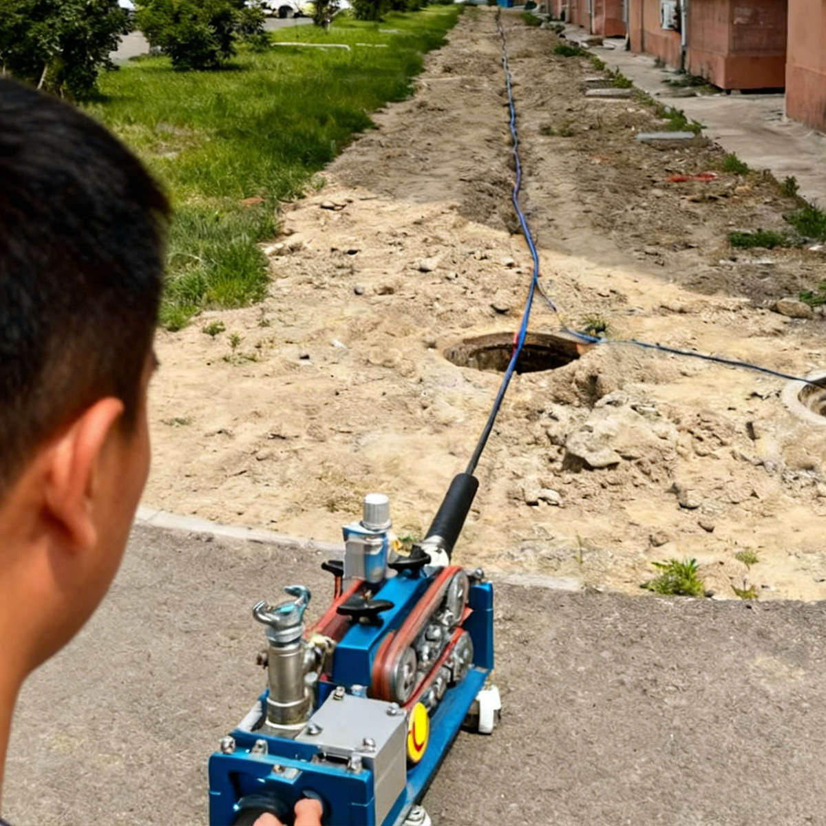Hydraulic Cable Blowing Machine: High-Efficiency Construction Equipment ...